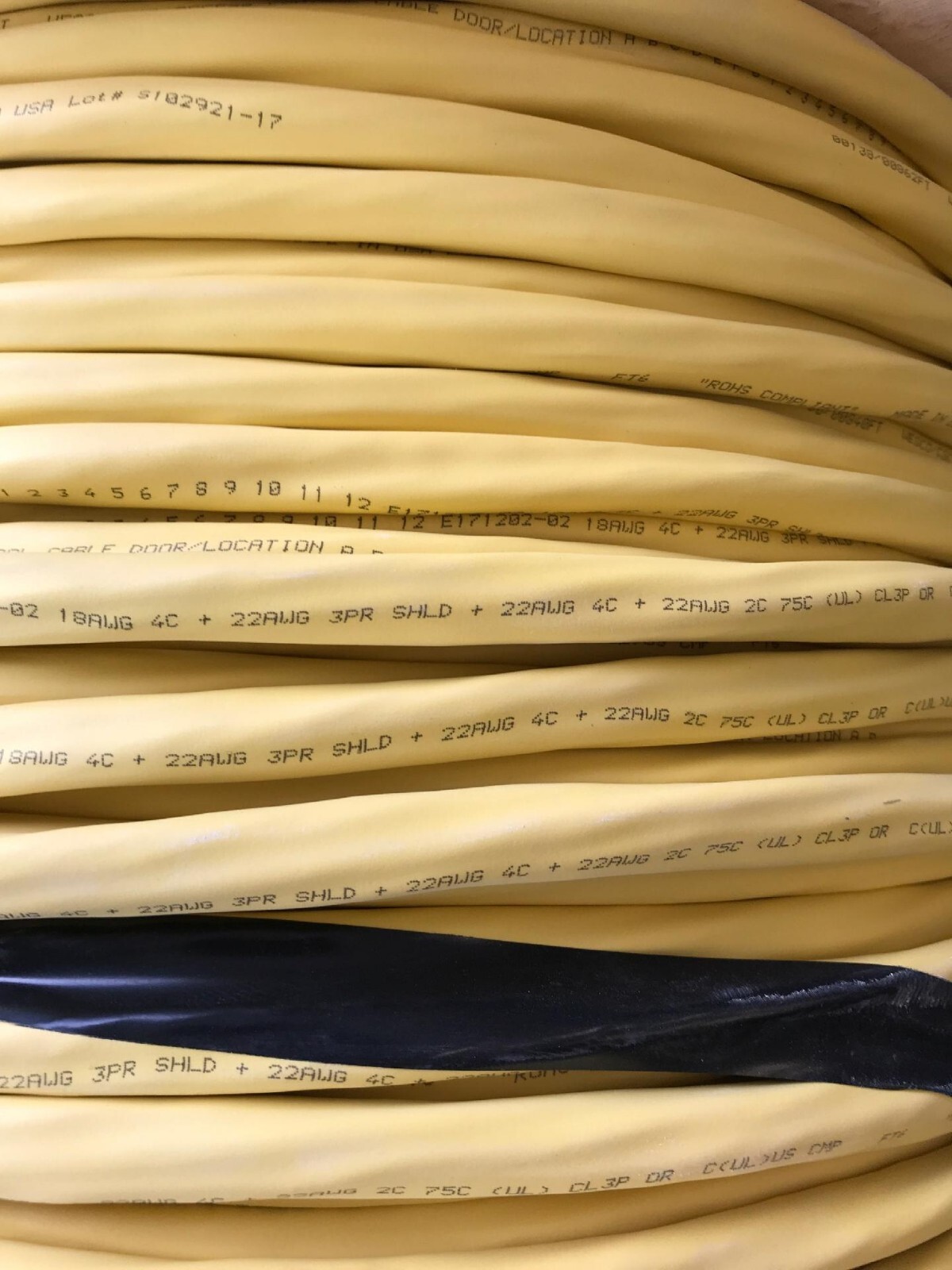 Wesco access control Cable Plenum 1000ft multi conductor 18/4,22/4,22/2 ...