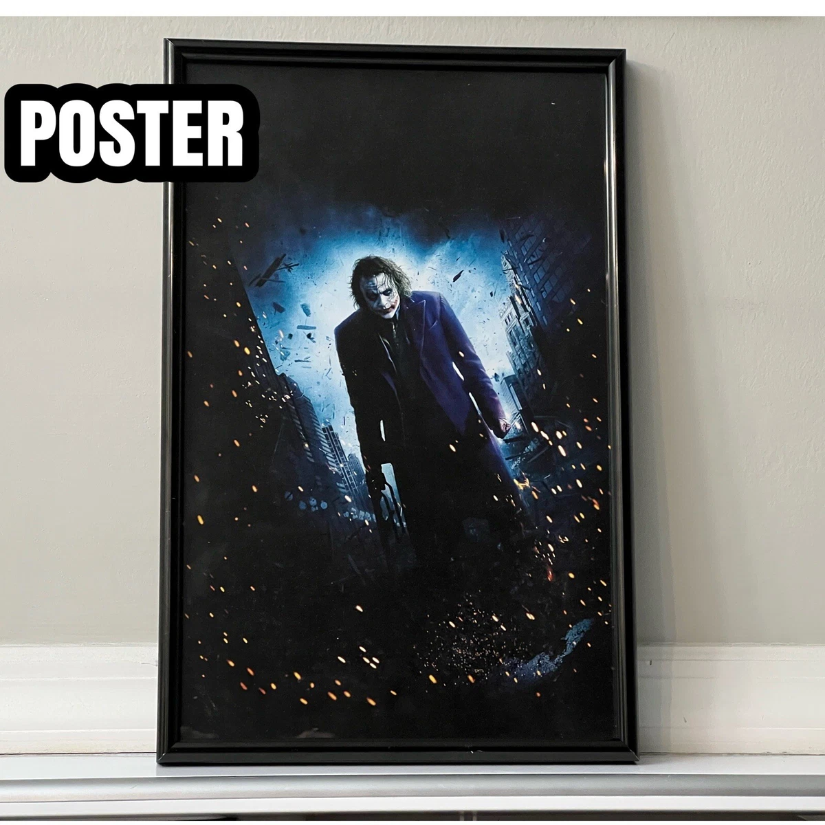 Joker Heath Ledger Poster