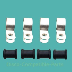 Land Rover Series + Lightweight Stainless Steel Rear Brake Pipe Clips ...