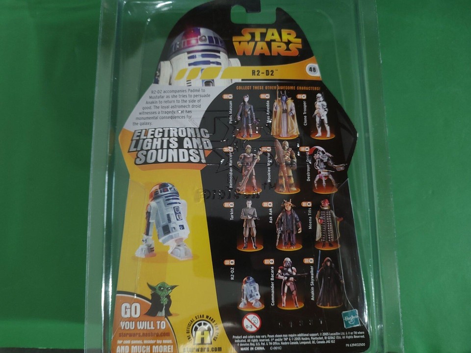 Star Wars Revenge Of The Sith R2-D2 Droid Attack Hasbro 2005 ...