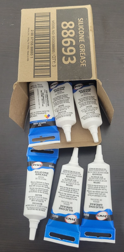 Danco Waterproof Food Grade Silicone Lubricant Grease for O Rings, 6x0 ...