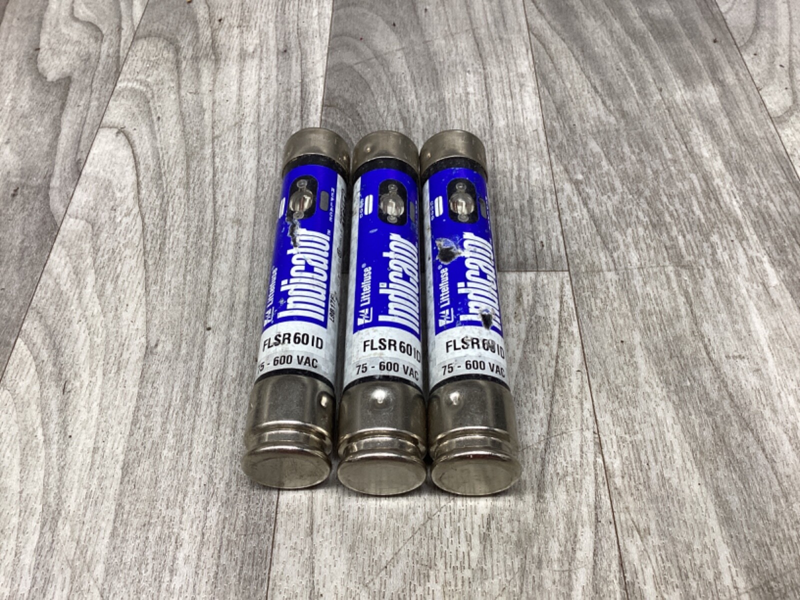 Lot Of 3 Littelfuse FLSR60ID Indicator Fuse 60A 600V 60 Amp RK5 #52H67 ...