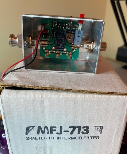 MFJ-713 2 METER HT INTERMOD FILTER, 5 WATTS MAX POWER | eBay