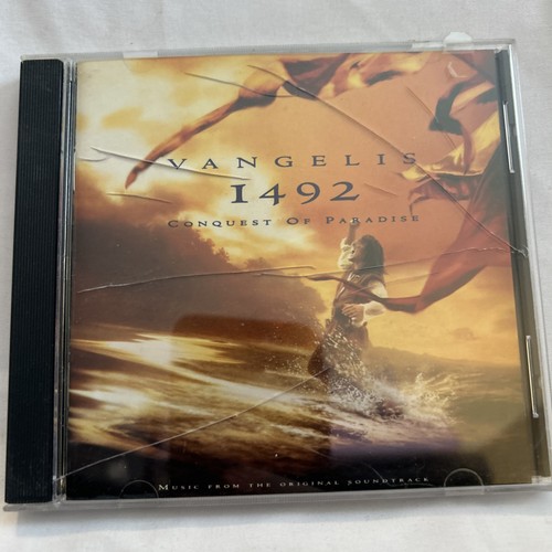 VANGELIS 1492 CONQUEST OF PARADISE 1992 CD SOUNDTRACK ATLANTIC PRINT ...