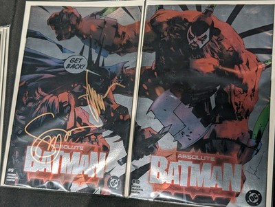 Absolute Batman 9+ 10 Jock Connecting Set SDCC signed by Jock and ...