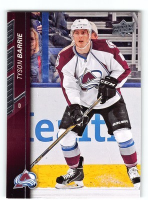 Tyson Barrie 2015-16 Colorado Avalanche Card | eBay