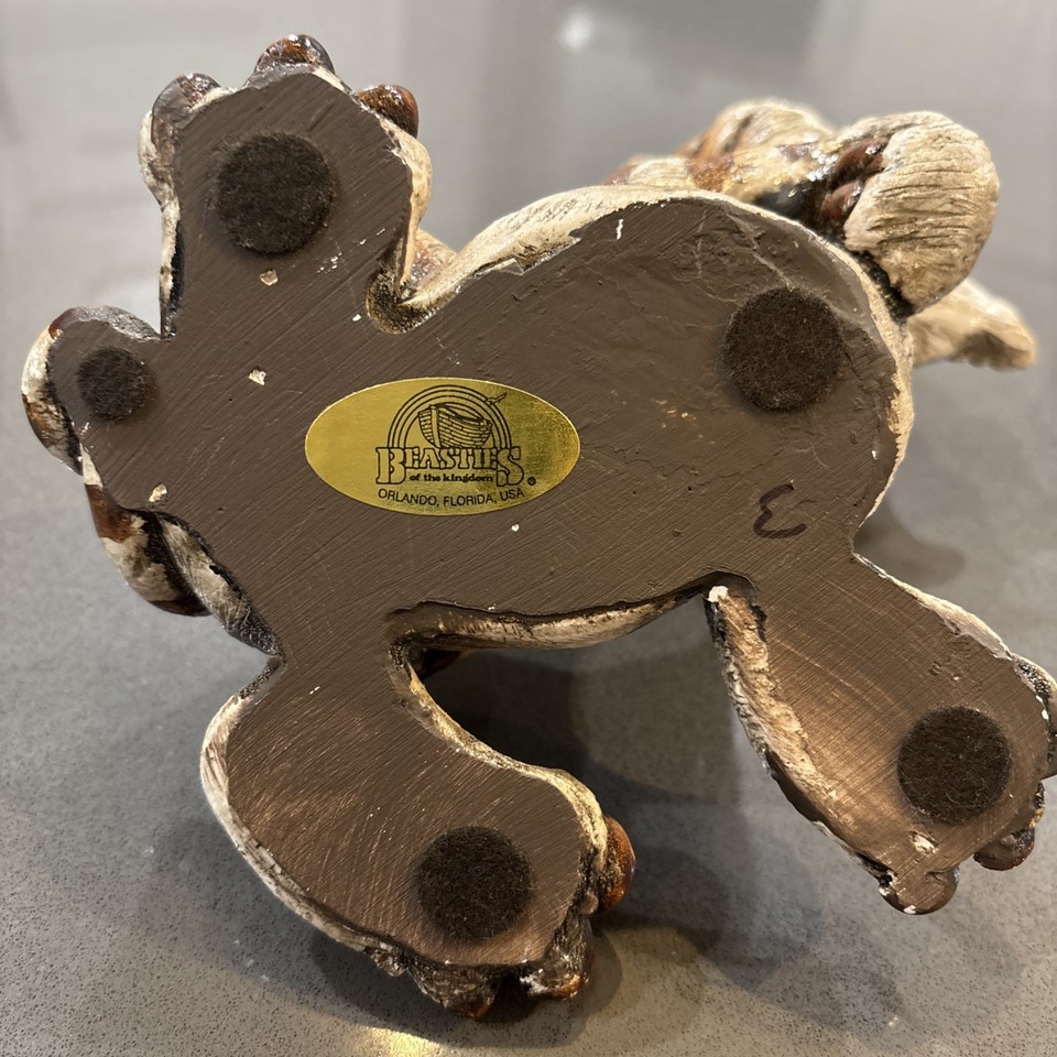 John Raya Tiger Taj Beasties of the Kingdom Resin Figurine Vintage 1985 ...