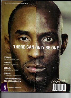 NBA 2005 LAKERS-CELTICS PROGRAM, KOBE BRYANT COVER | eBay