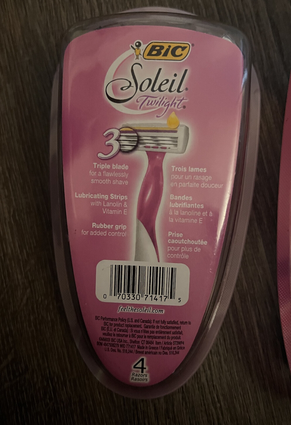 BIC Soleil Smooth Scented Women's Disposable Razor, 4 Count | eBay
