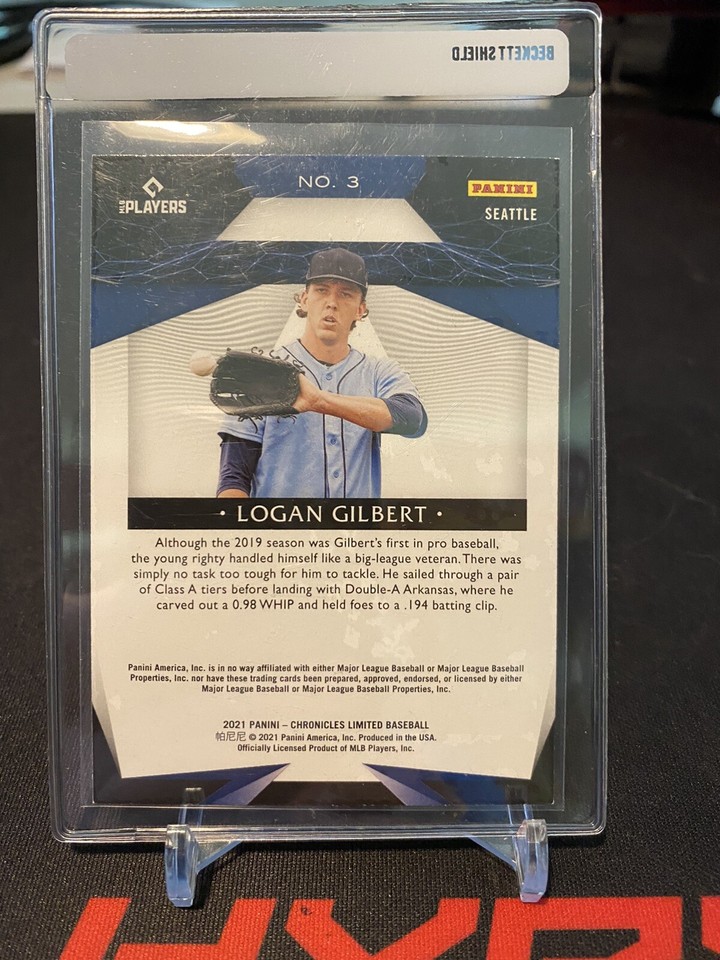 2021 Chronicles Limited Baseball #3 Logan Gilbert Rookie Card | eBay