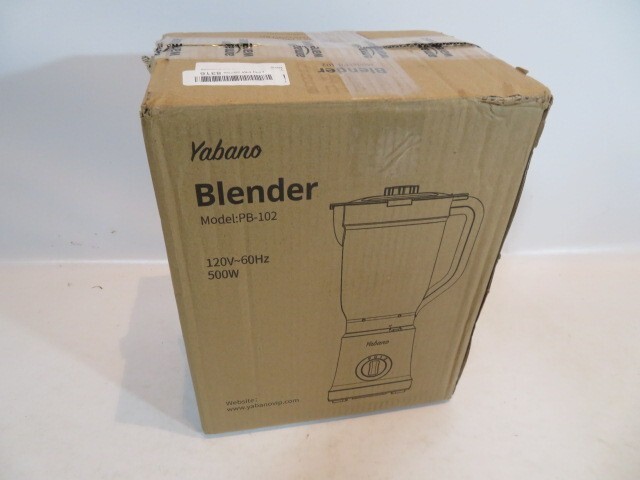 Yabano Professional Countertop Blender for High-Speed Shakes, Smoothies ...