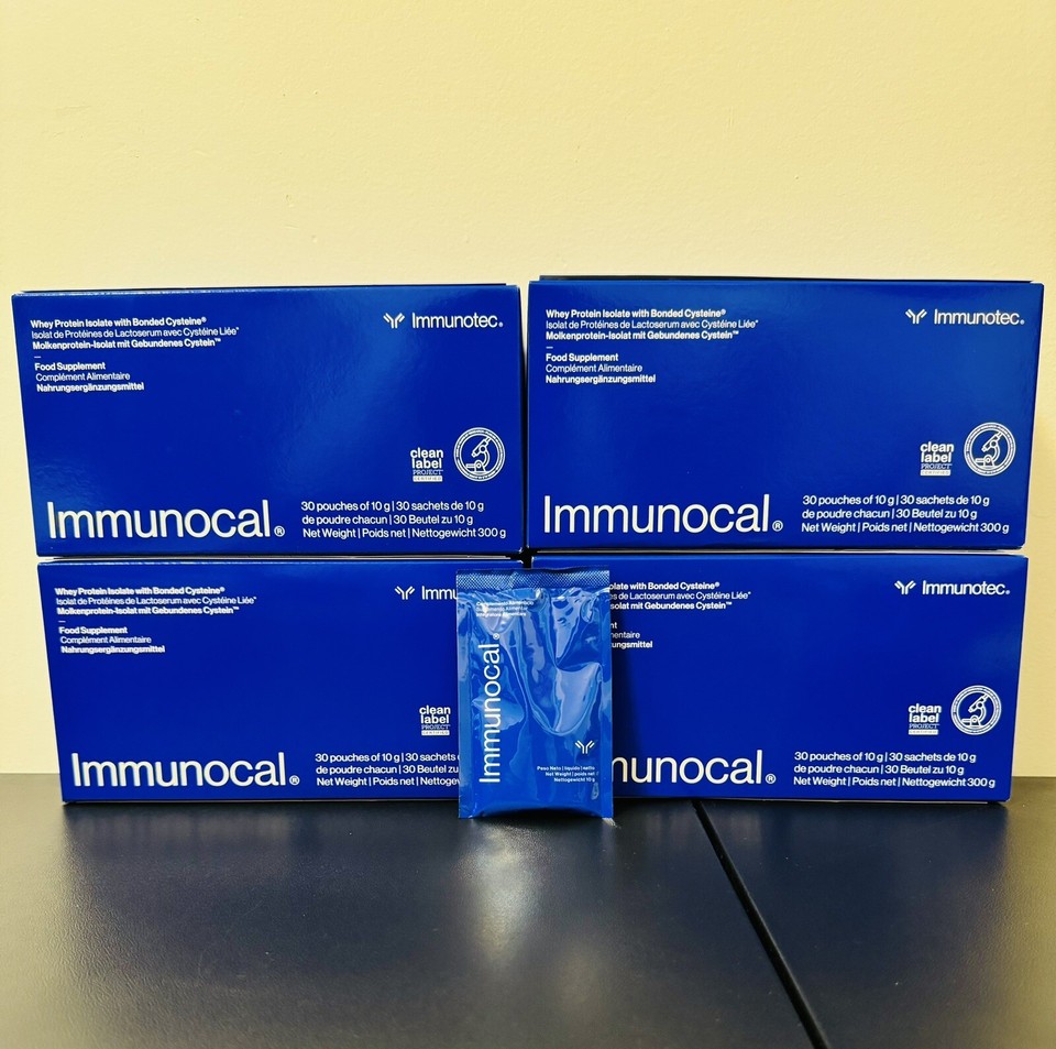 Immunocal Classic Blue Regular Glutathione Precursor, 120 Pouches by ...