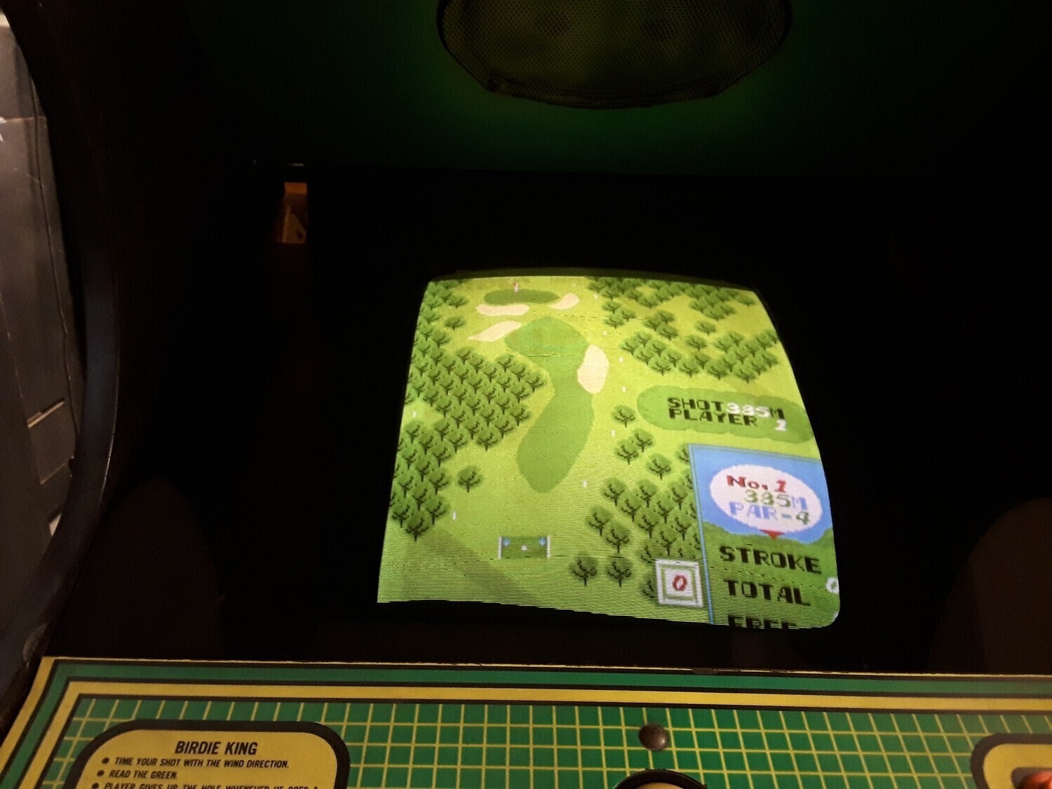 Birdie King 3 by TECMO Video Arcade Game Board Set in Cage-WORKING! | eBay