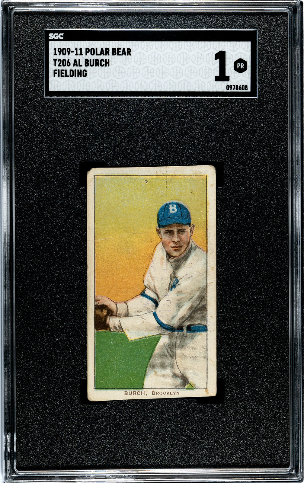1909 T206 Al Burch Fielding SGC 1 | eBay