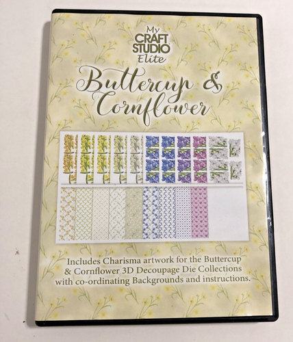 My Craft Studio Elite Buttercup and Cornflower Graphics CD with ...