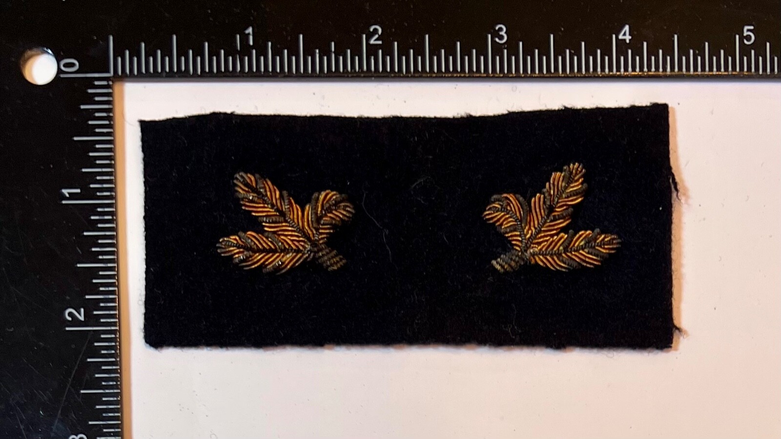 WWII US Navy USN Supply Officer Bullion Officer Cuff Insignia | eBay