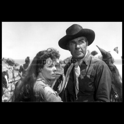Photo F.021064 RANDOLPH SCOTT & NANCY GATES (COMANCHE STATION) 1960 | eBay