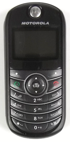 Motorola C series C139 - Black ( AT&T / Cingular ) Cellular Candybar ...