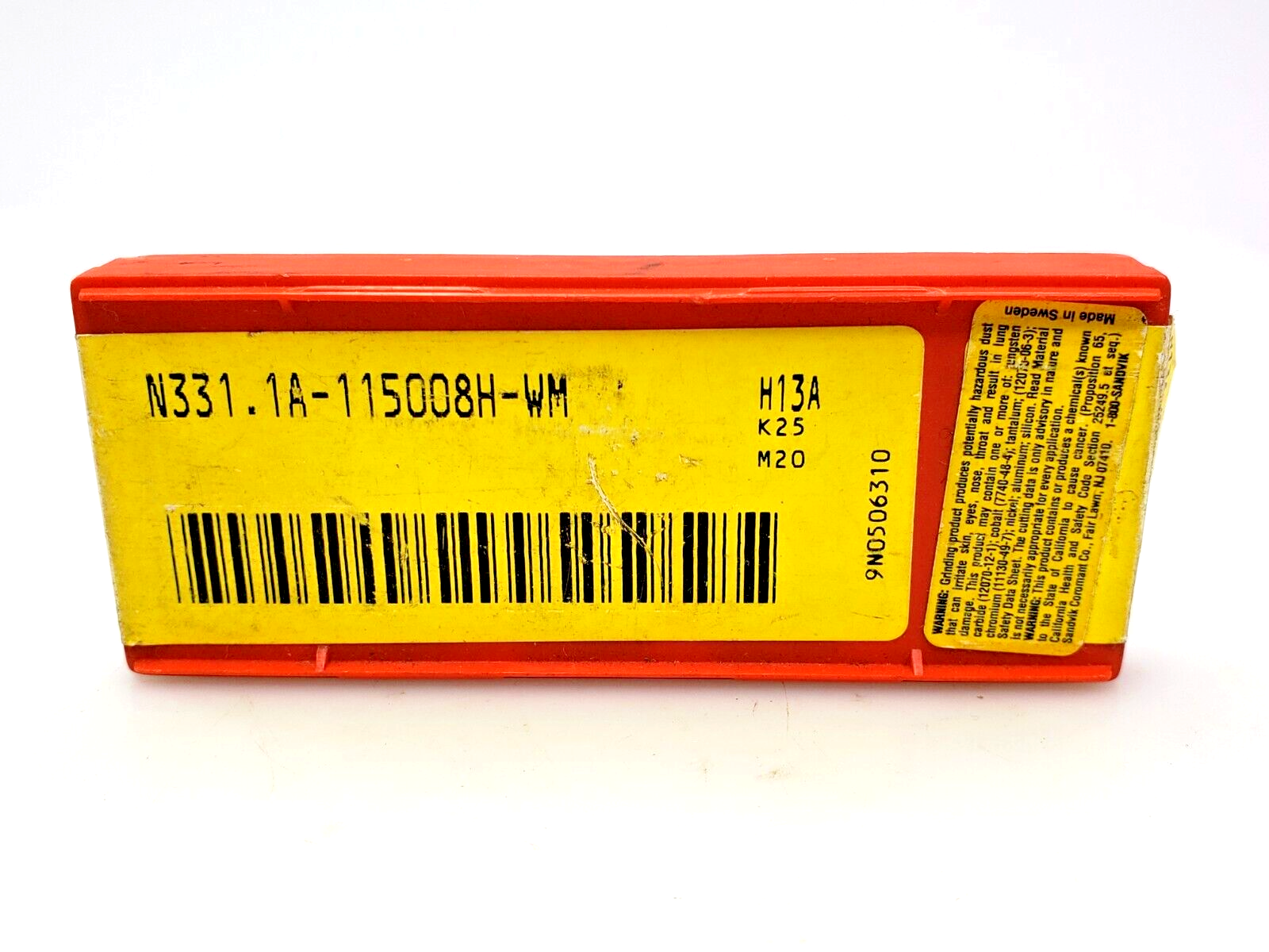 Sandvik Coromant N331.1A-11 50 08H-WM H13A Carbide Inserts (Box of 10 ...
