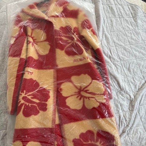 Alba Rosa Blanket Coat Hibiscus Foodie Free Size | eBay