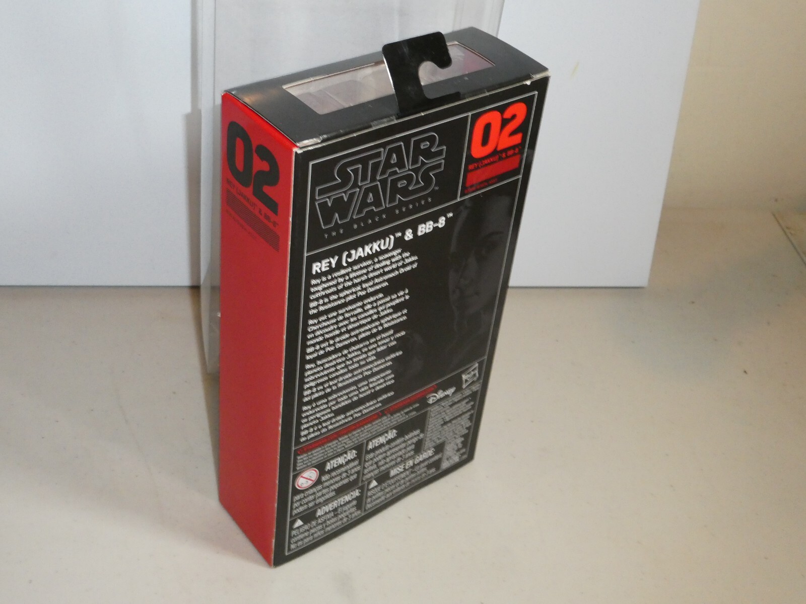 Star Wars The Black Series 02 Rey and BB-8 Jakku new hasbro 2015 inc ...