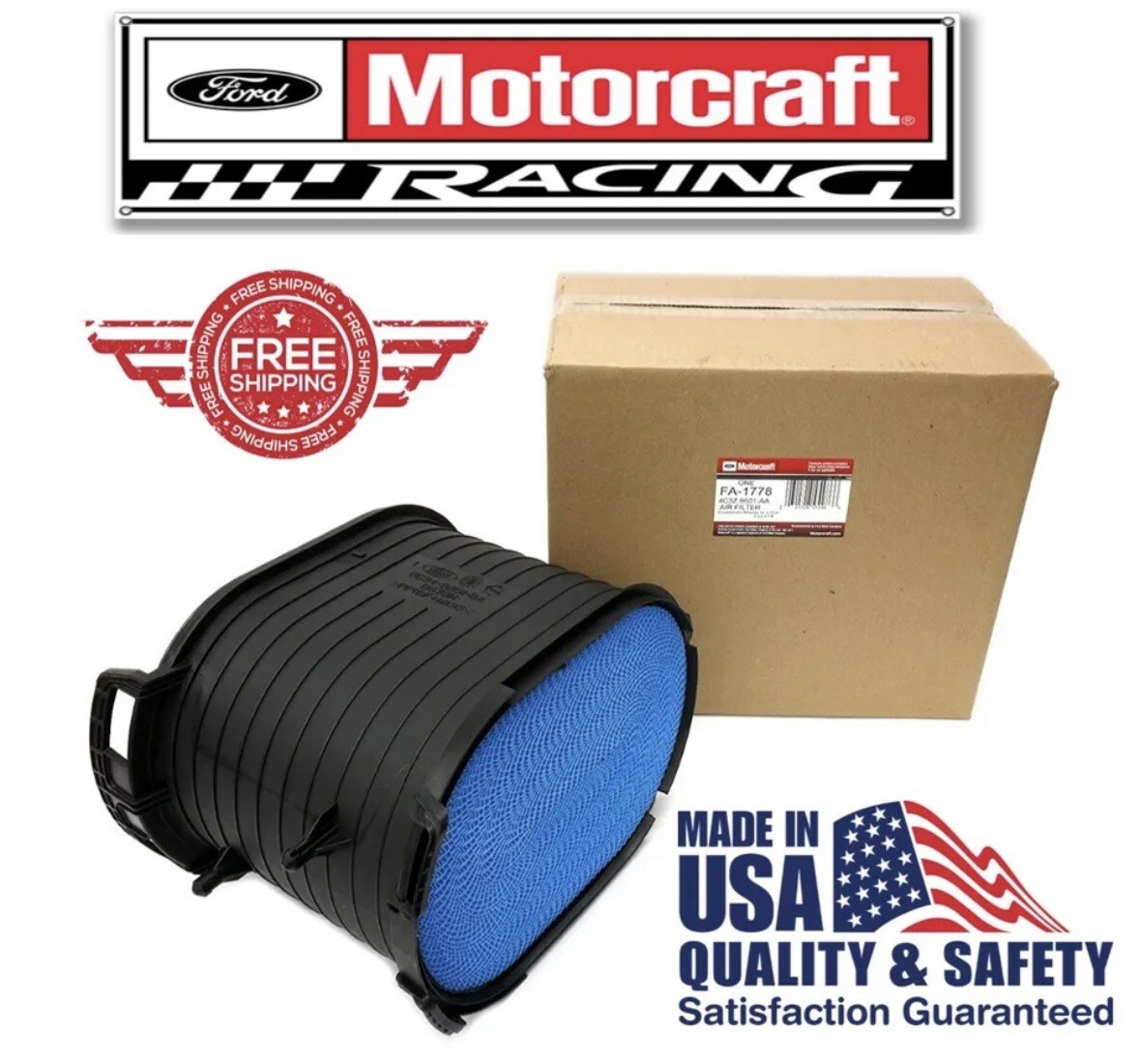 MOTORCRAFT FA1778 - Air filter cross reference