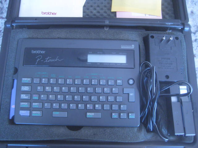 Brother P-Touch Label Maker - Electronic Labeling System PT-20/25 ...