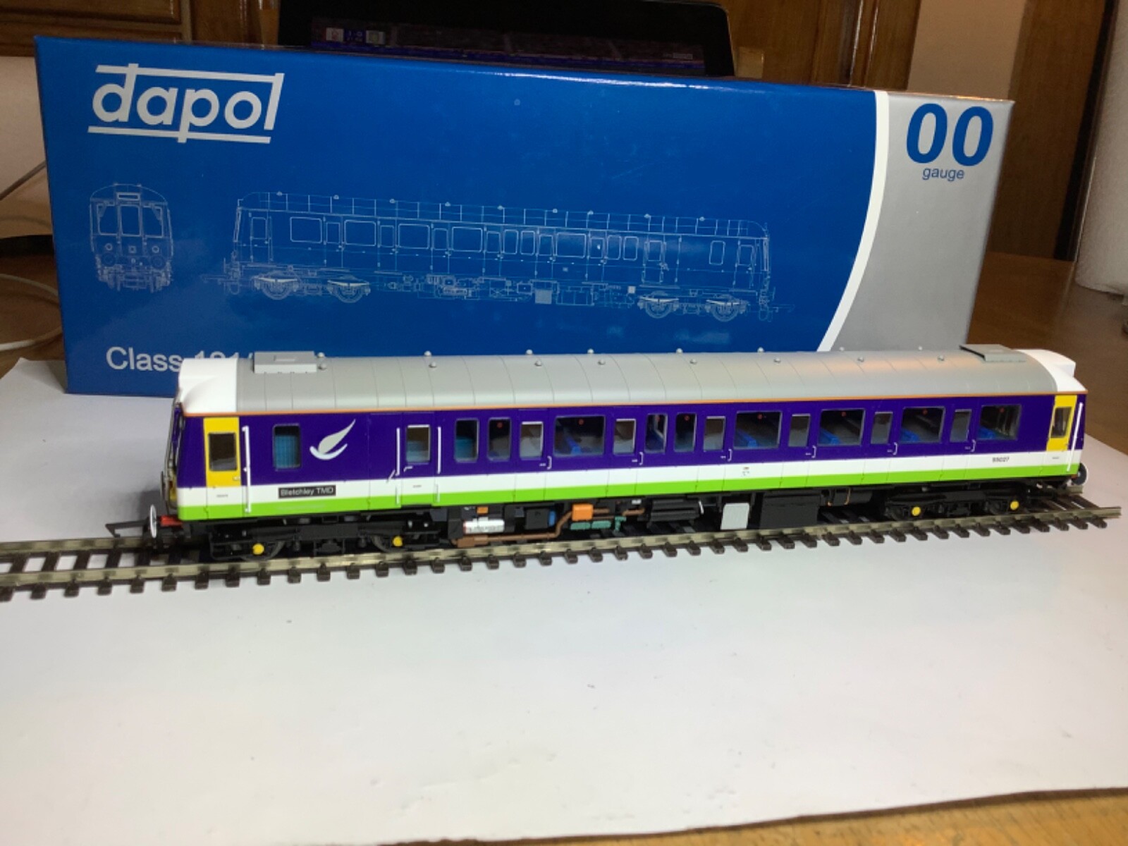 Dapol Class 121 Bubblecar DMU Railcar Silverlink Livery 55027 for sale ...