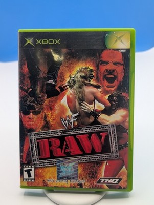 WWF Raw WWE (Original Xbox) Black Label CIB COMPLETE & TESTED | eBay