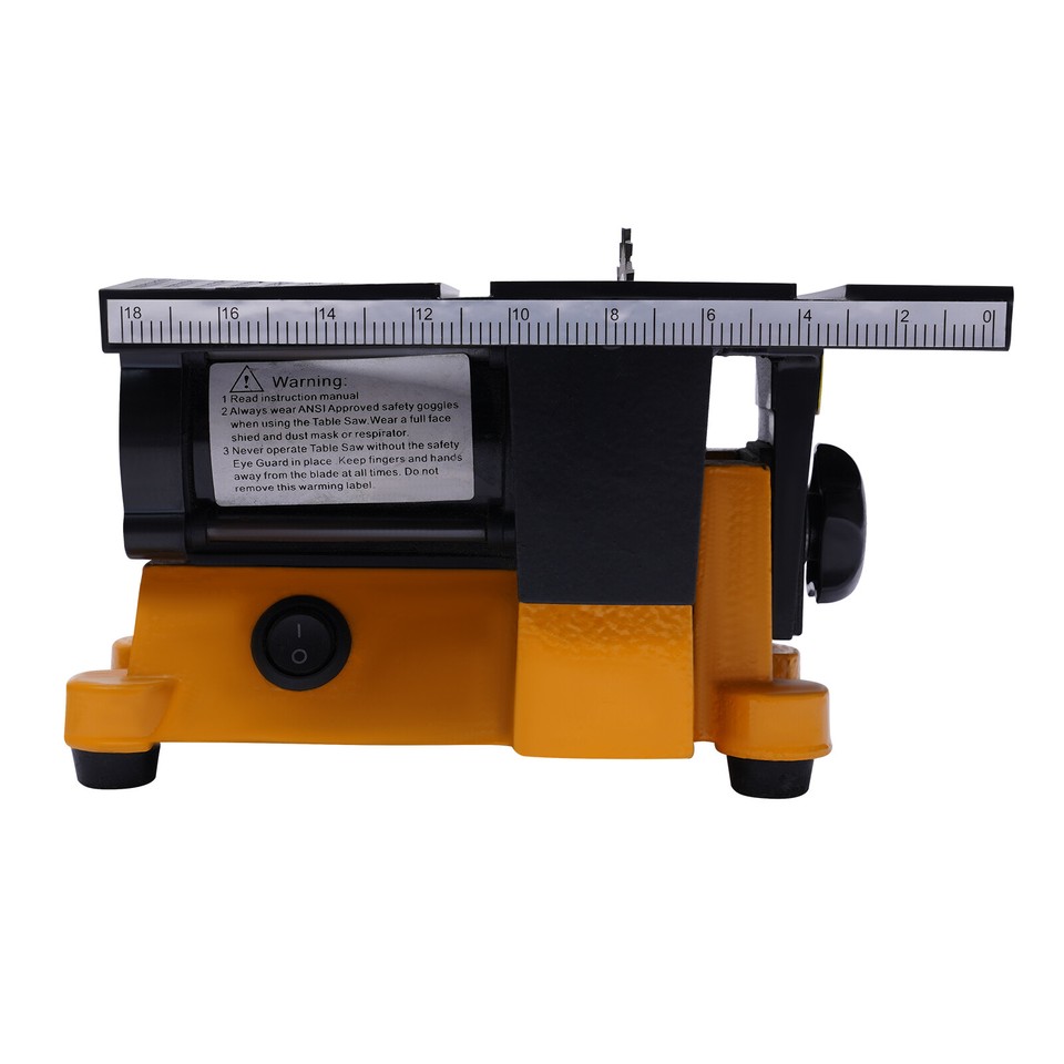 4" Table Saw 4500RPM Bench Cutting Tool DIY Cut-Off Saw Wood Metal ...