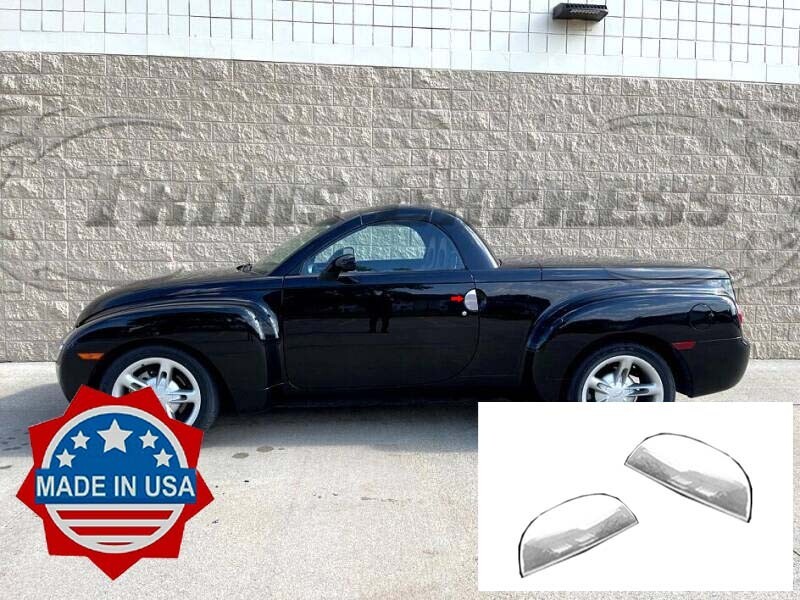 2003-2006 Chevy SSR Door Handle Cover Accent Sticker Stainless 2Pc fit ...