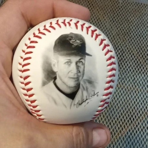 Ripken by the Numbers 1995 Baltimore Orioles Cal Ripken Fotoball White ...