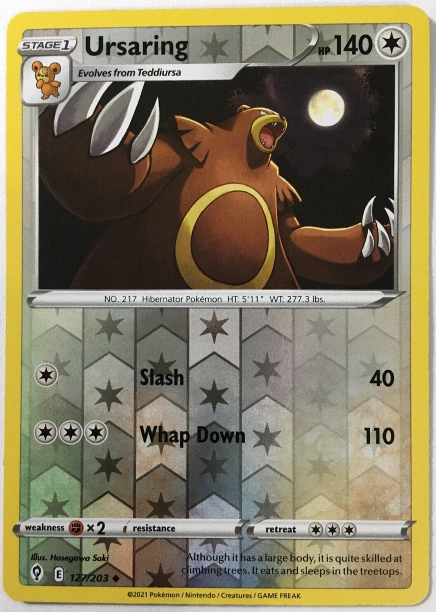 Pokemon Ursaring Evolution Chart