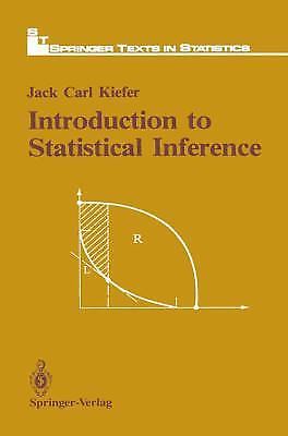 Introduction to Statistical Inference (Springer Texts in Statistics ...