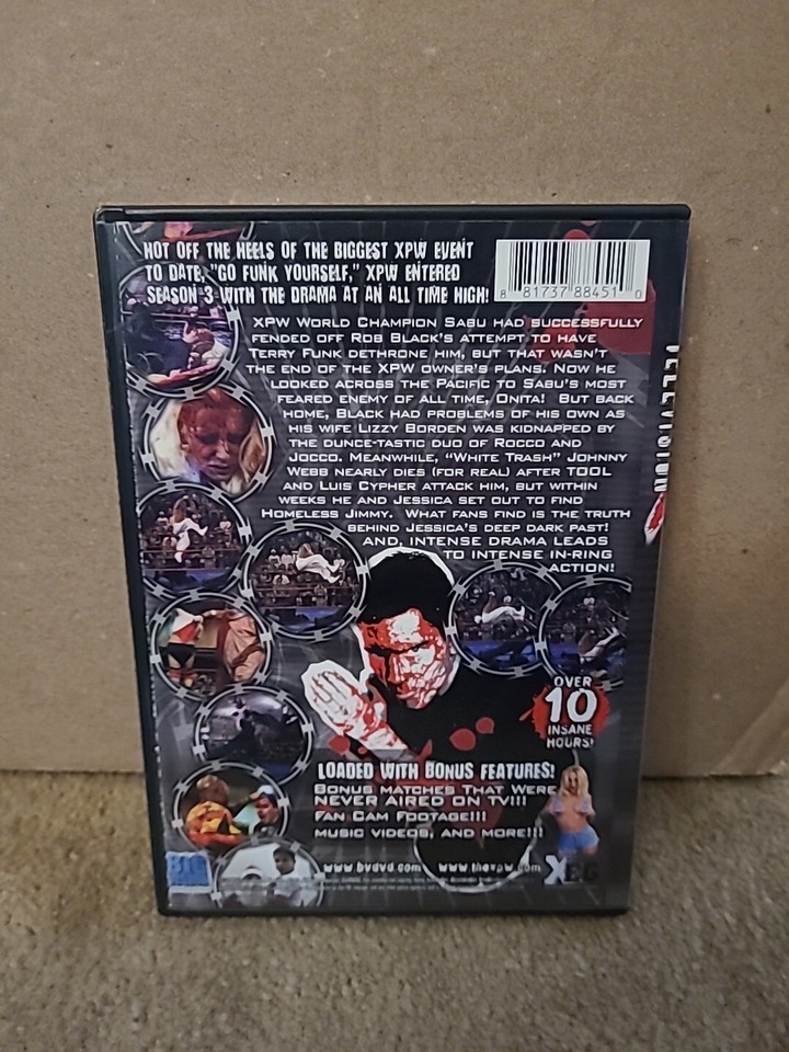 XPW TV : The Complete 3rd Season - Deathmatch Hardcore Wrestling | eBay