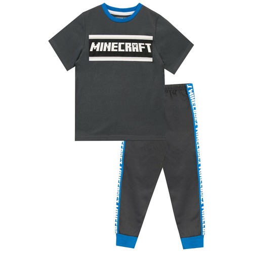 Boys Minecraft Pyjama Set I Minecraft Logo PJs I Kids Minecraft Pyjamas ...