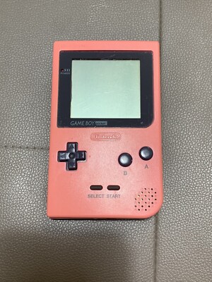 Nintendo MGB001 GameBoy Pocket Console pink Tested Working Game Boy | eBay
