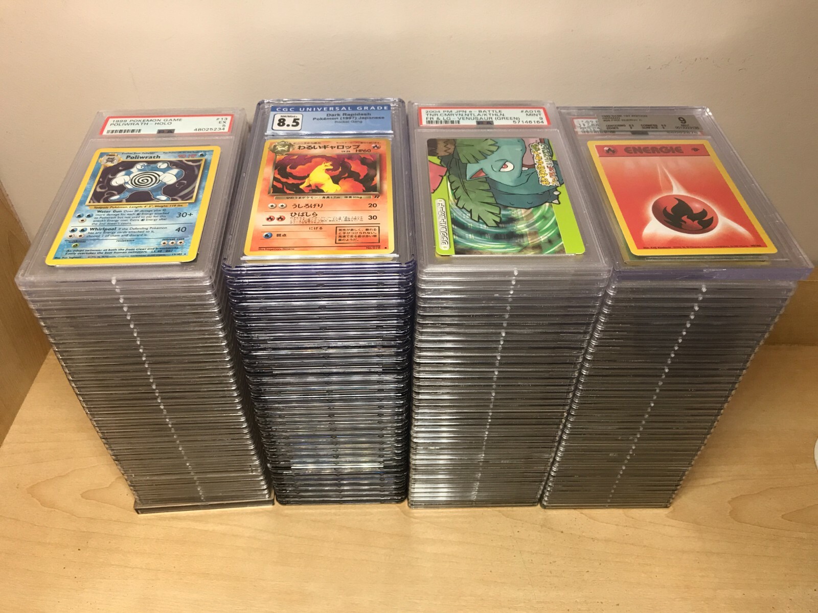 10 PSA CGC BSG Graded Pokemon Card Slab LOT ONLY Bulk Wholesale WOTC ...