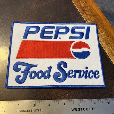 Vintage Pepsi-Cola Pepsi Patch Back Uniform Patch Pepsi Food Service | eBay