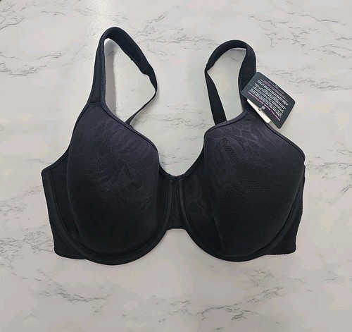 Wacoal Women's Awareness Contour Underwire Bra Size 34DDD Black NEW $68 ...