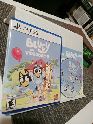 Bluey The Videogame Sony PlayStation 5 PS5 Family KIDS TESTED WORKING ...