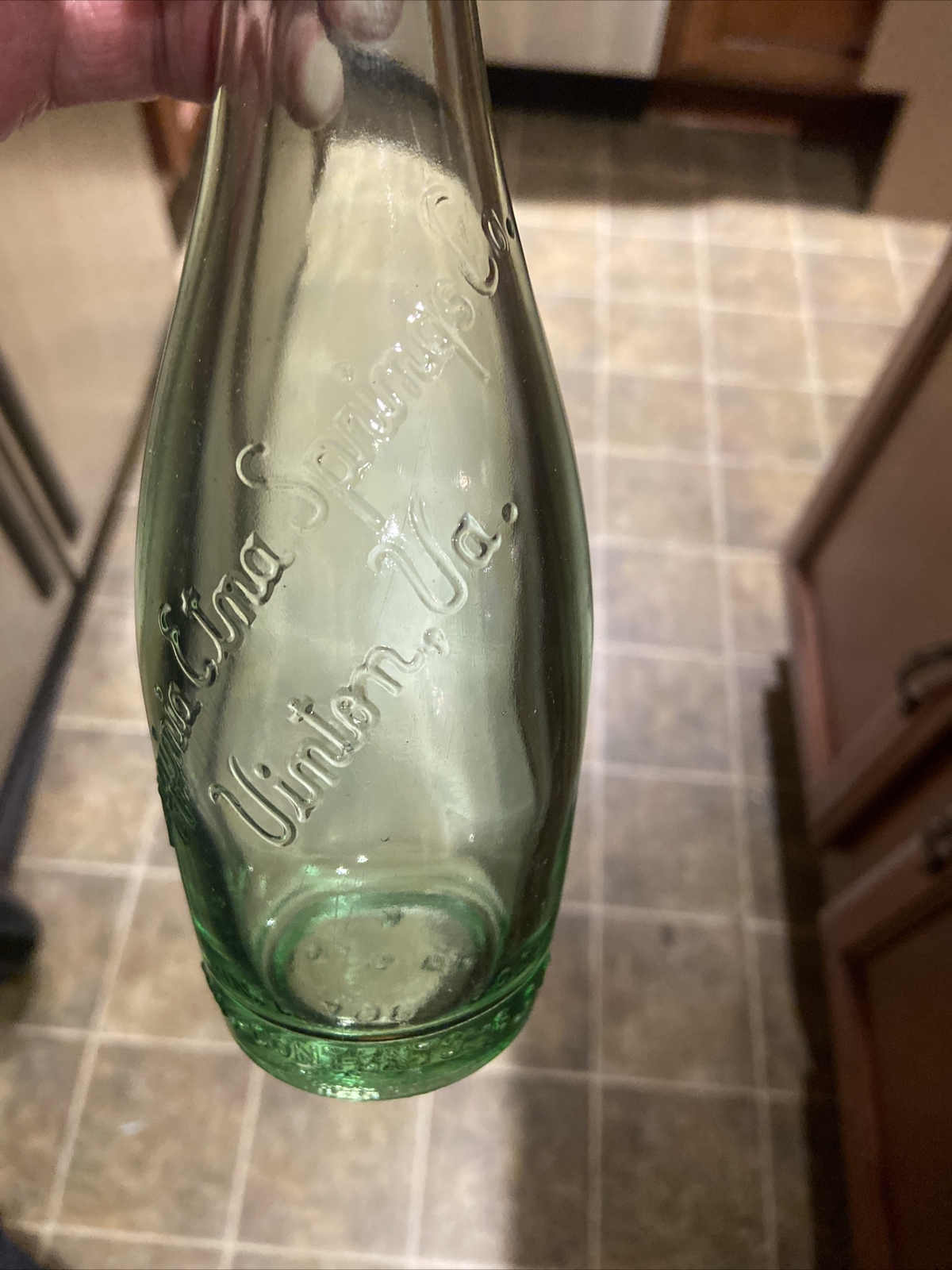 Virginia Etna Springs Co. Embossed Soda Bottle Vinton Virginia VA | eBay