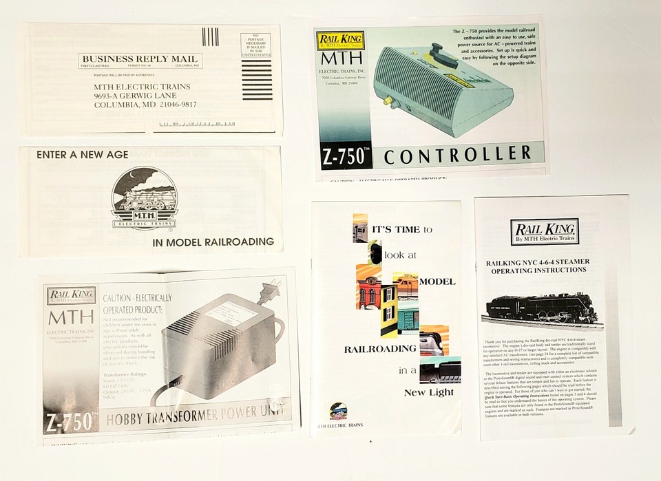 MTH Rail King 30-1025 New York Central Super Freight Express Set/ Read ...