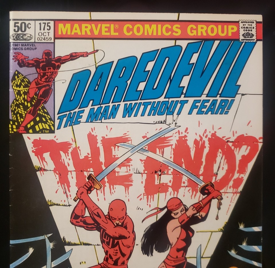 1981 Marvel Daredevil #175 Frank Miller netfilx NICE VF copy Elektra | eBay