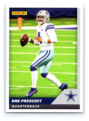 2021 Panini NFL Sticker & Card Collection #52 Dak Prescott Dallas ...