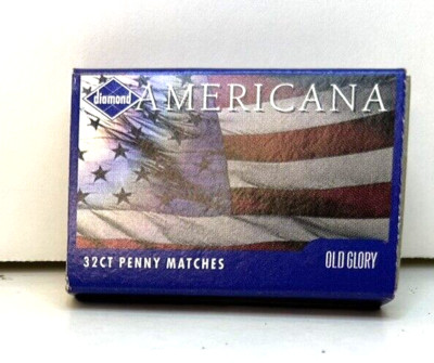 Diamond Collectible Penny Matches - Americana Old Glory - 32 ct - New ...