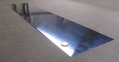 1095 Hard Blue Tempered Spring Steel Shim .012" Thick x 8.0" Wide x 36 ...