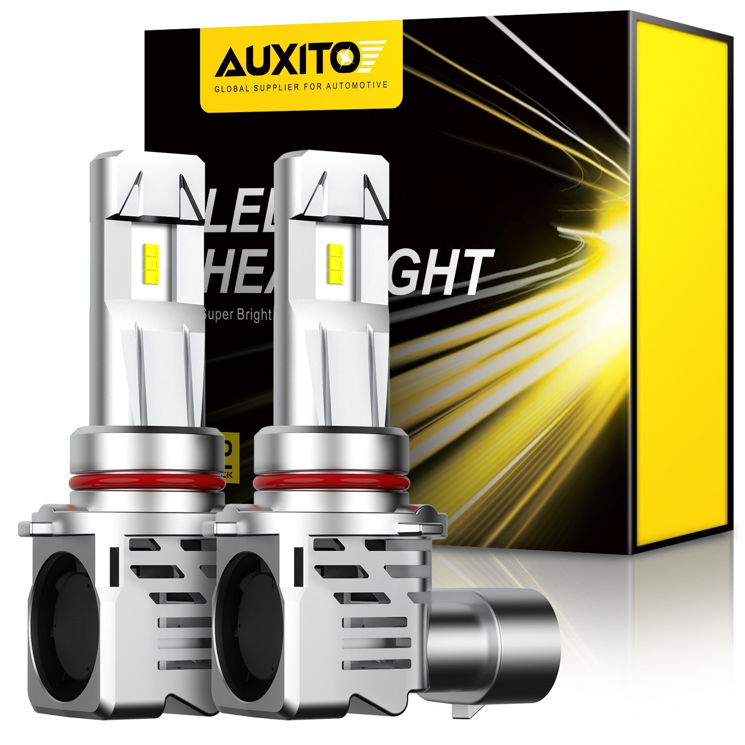 BRIGHT 9005 Headlight LED Bulb Globes Light Lamps High/Low Beam 20000LM ...