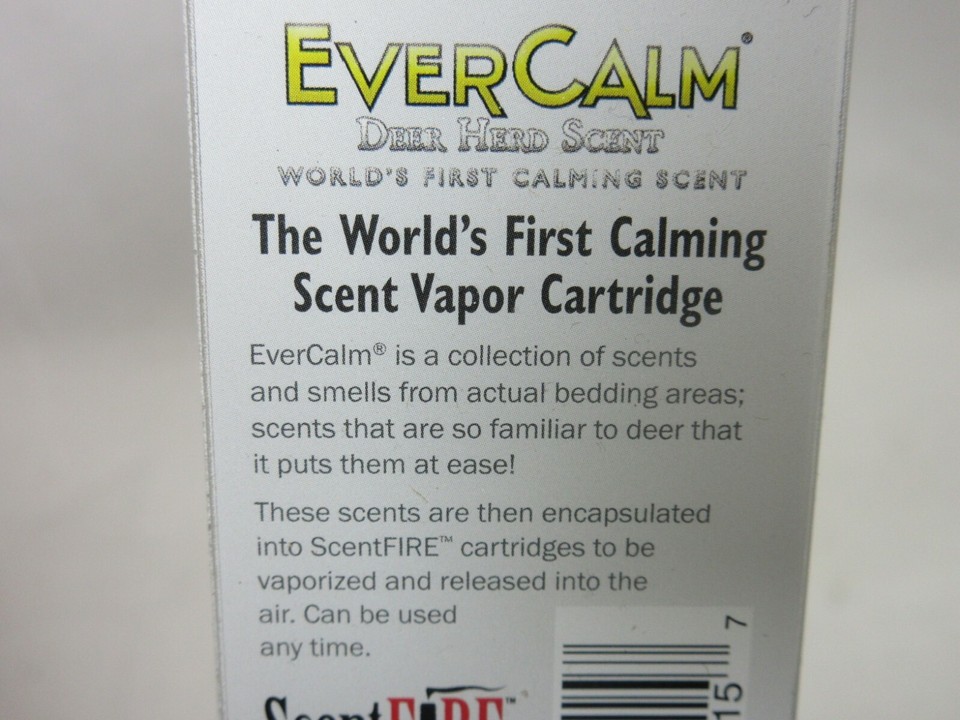 Conquest ScentFire Scent Cartridges VS-1 Hunters Package or Ever Calm ...
