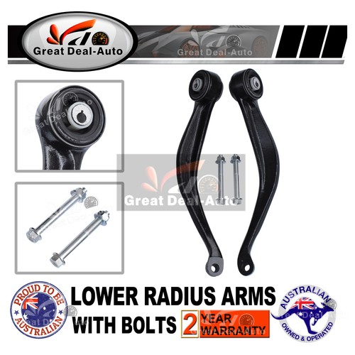 2 x Front Lower Control Arm Castor Radius Arm PAIR For Ford Territory ...